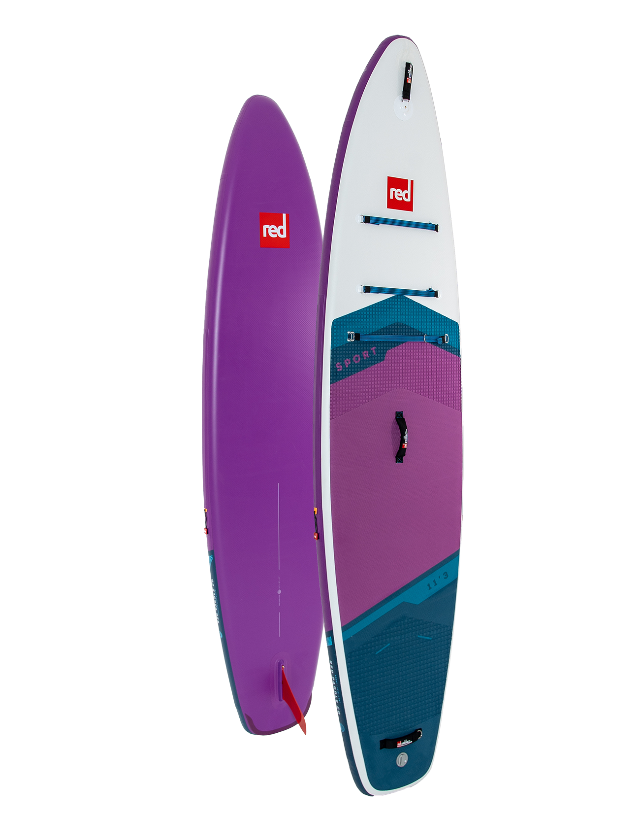 Red Paddle Co 11'3" Sport Purple MSL Inflatable Paddle Board Package ...