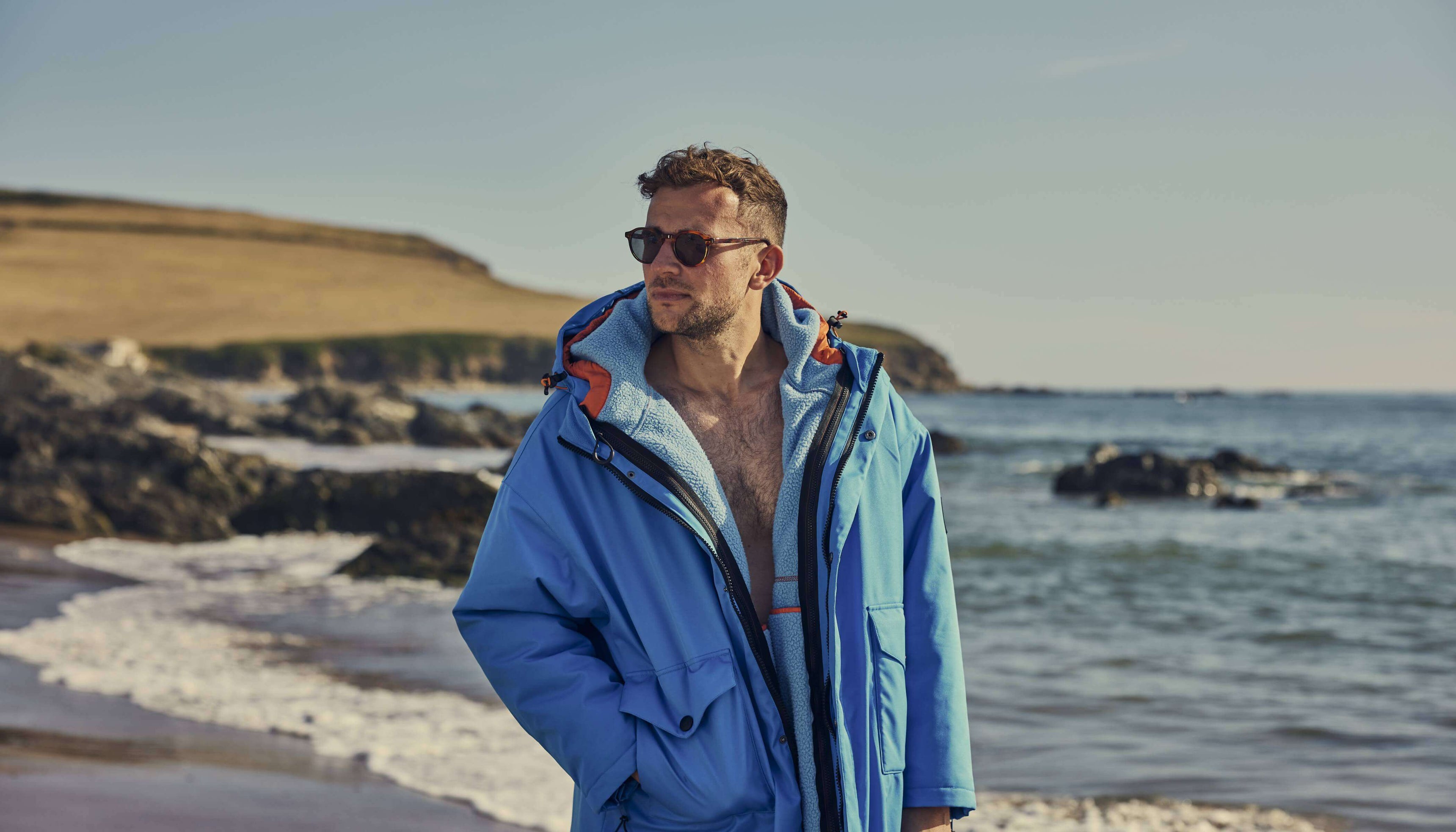 Men's Revolution Waterproof Parka Jacket - Nixie Blue | Red Original ...