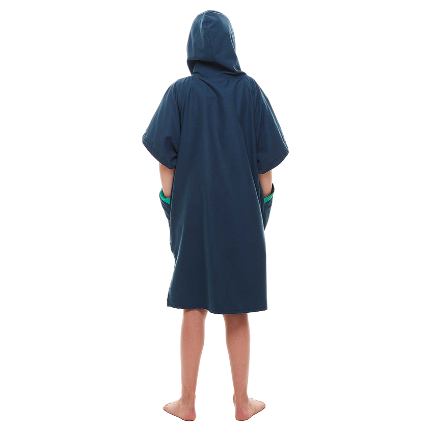 Red Original Kids Quick Dry Microfibre Changing Robe - Navy