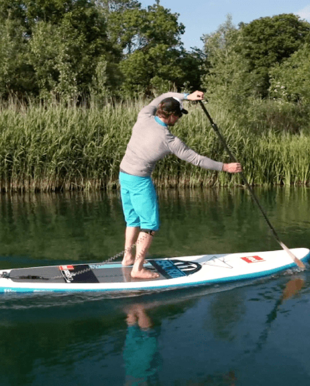 How to Paddle | Stand Up paddle Technique | Basic Paddle Stroke – Red ...