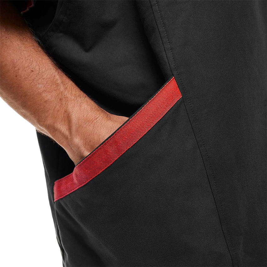 Red Original Men's Quick Dry Microfibre Changing Robe - Grey