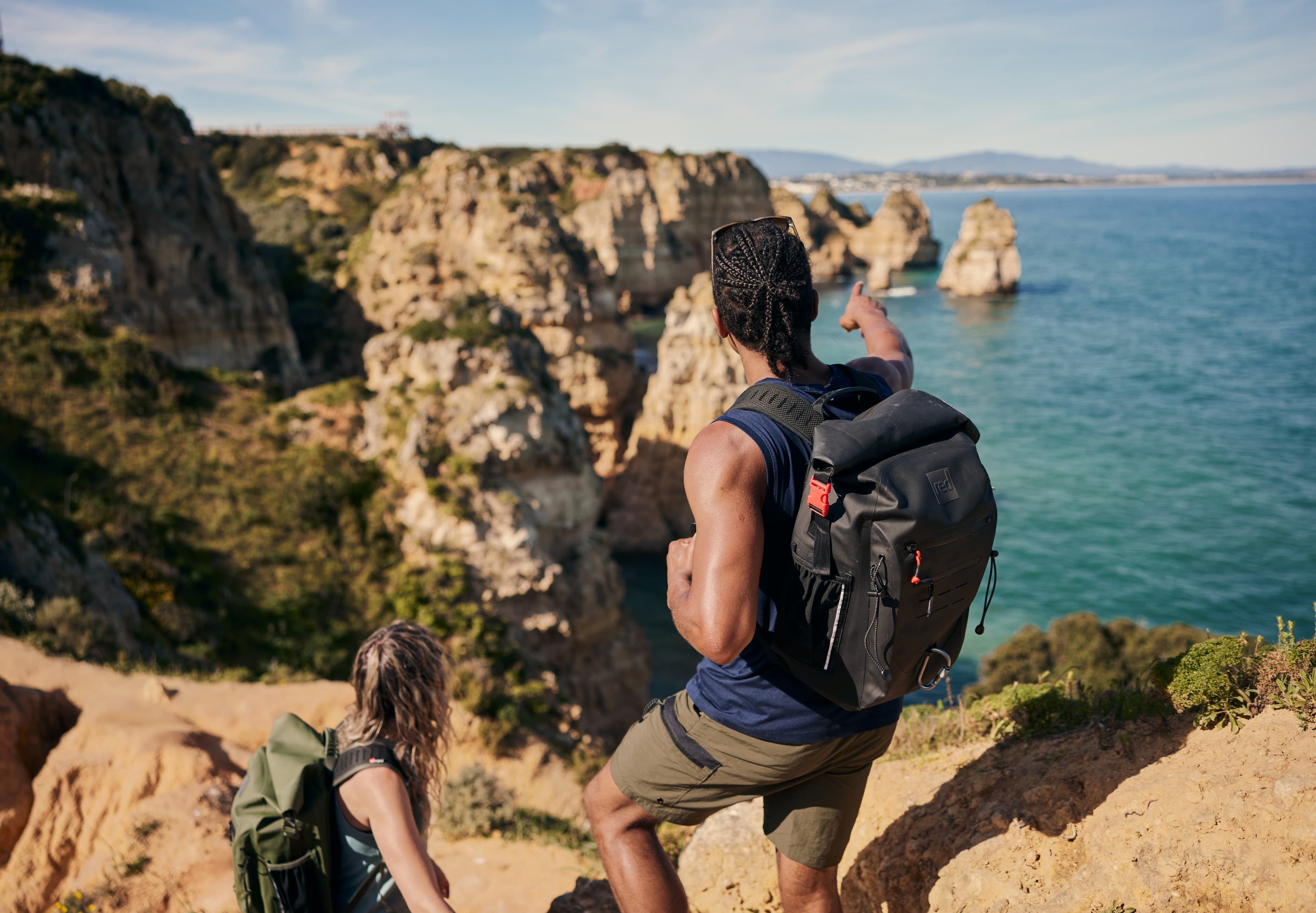 Red Equipment Adventure Waterproof Backpack 30L - Obsidian Black – Red ...