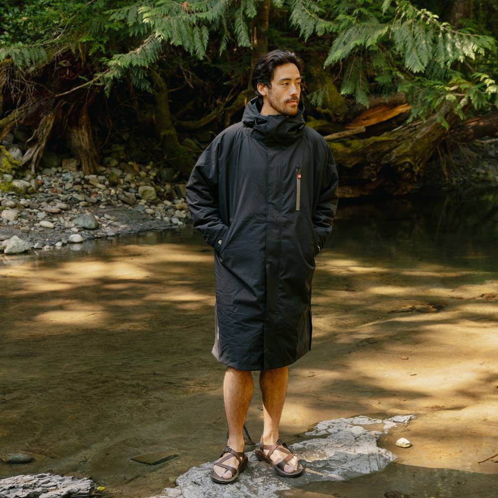 Red Equipment Men's Waterproof Changing Robes | Long-Sleeve – Red ...