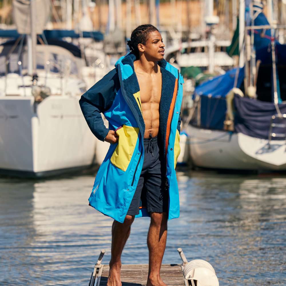 Red Original Men's Waterproof Changing Robes | Long-Sleeve – Red ...