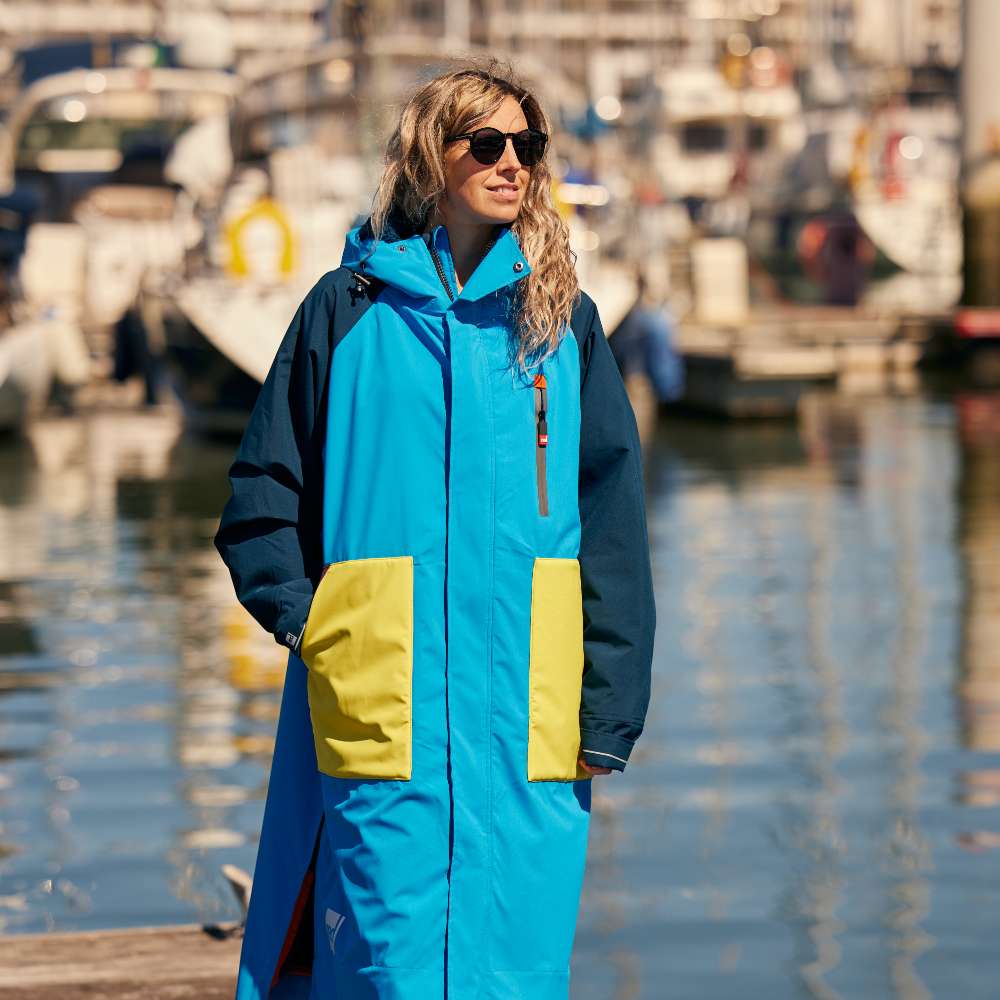 Red Original Women's Long-Sleeve Waterproof Changing Robes – Red ...