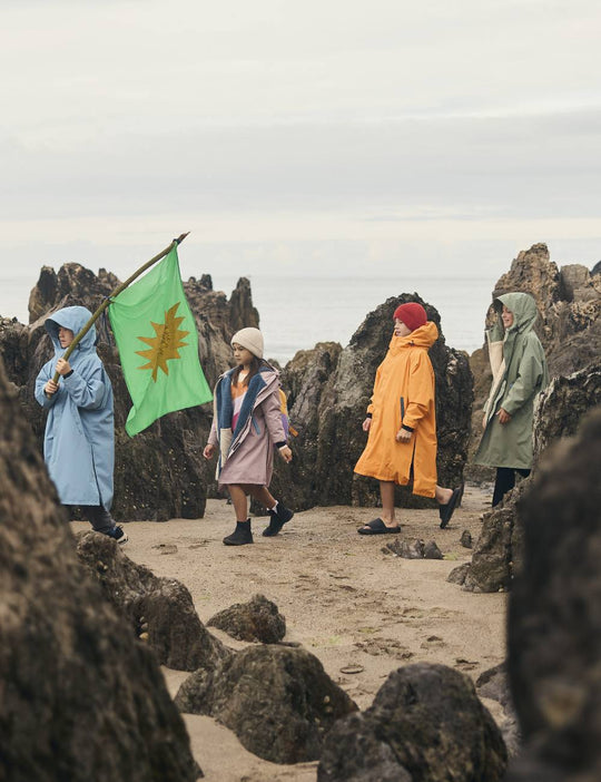 Kids’ Dry Waterproof Changing Robes – Red Equipment - UK