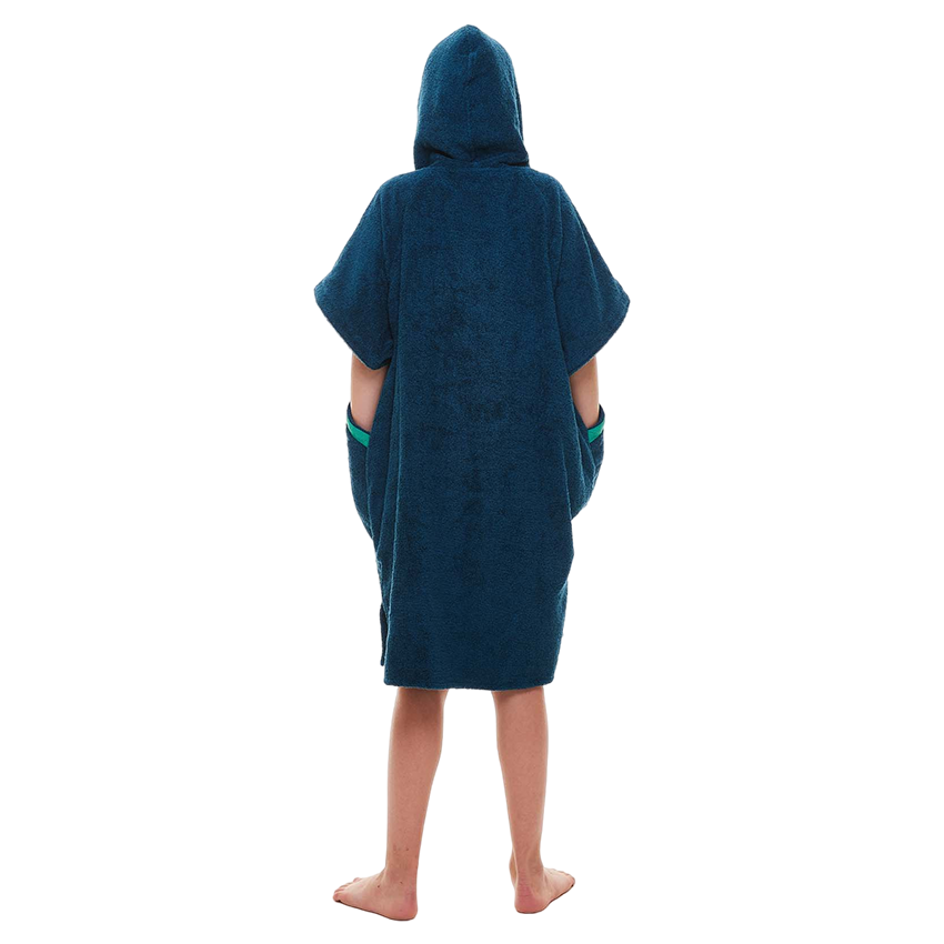 Red Equipment Kid's Towelling Change Robe - Navy – Red Equipment - UK