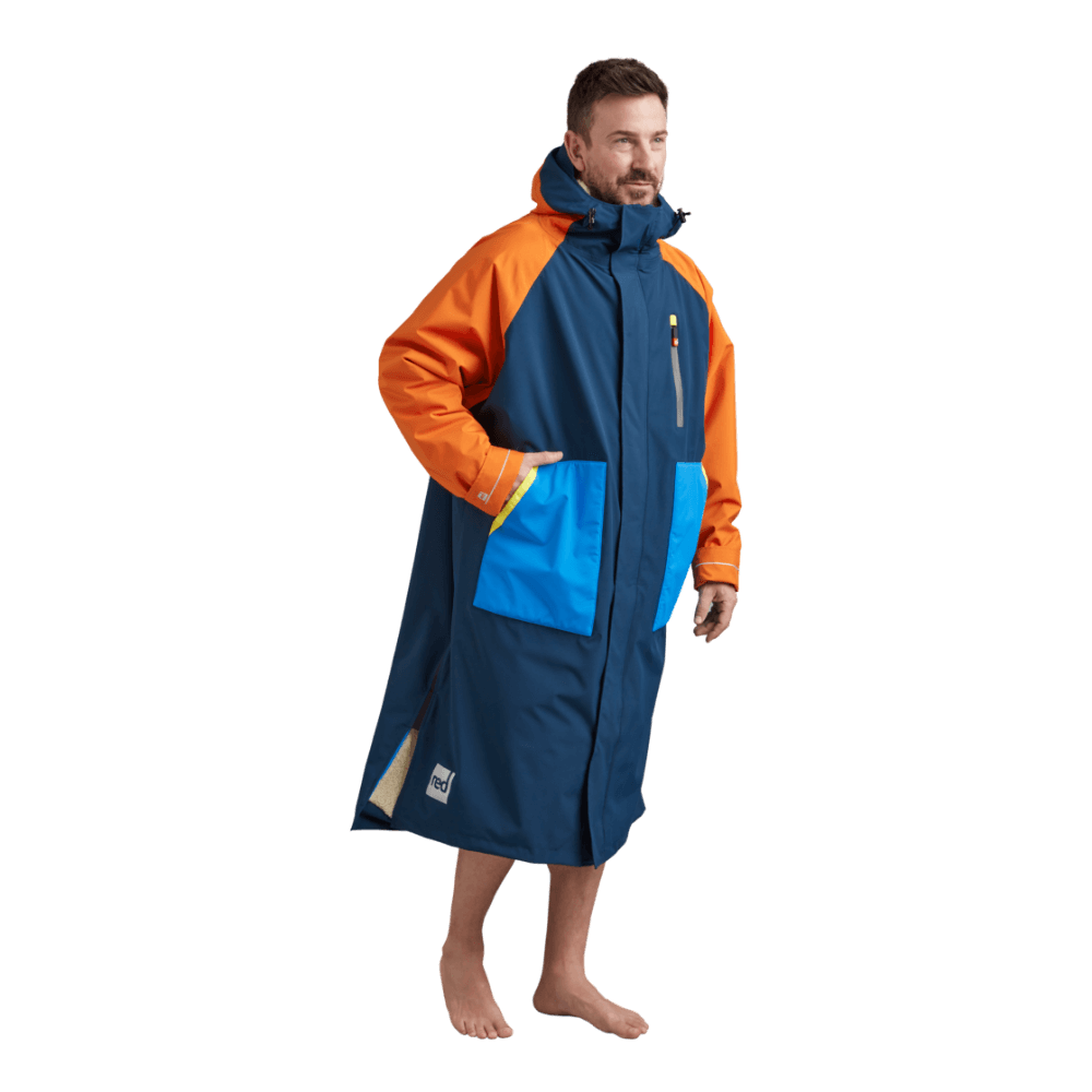 Red Original Men's Waterproof Changing Robes | Long-Sleeve – Red ...