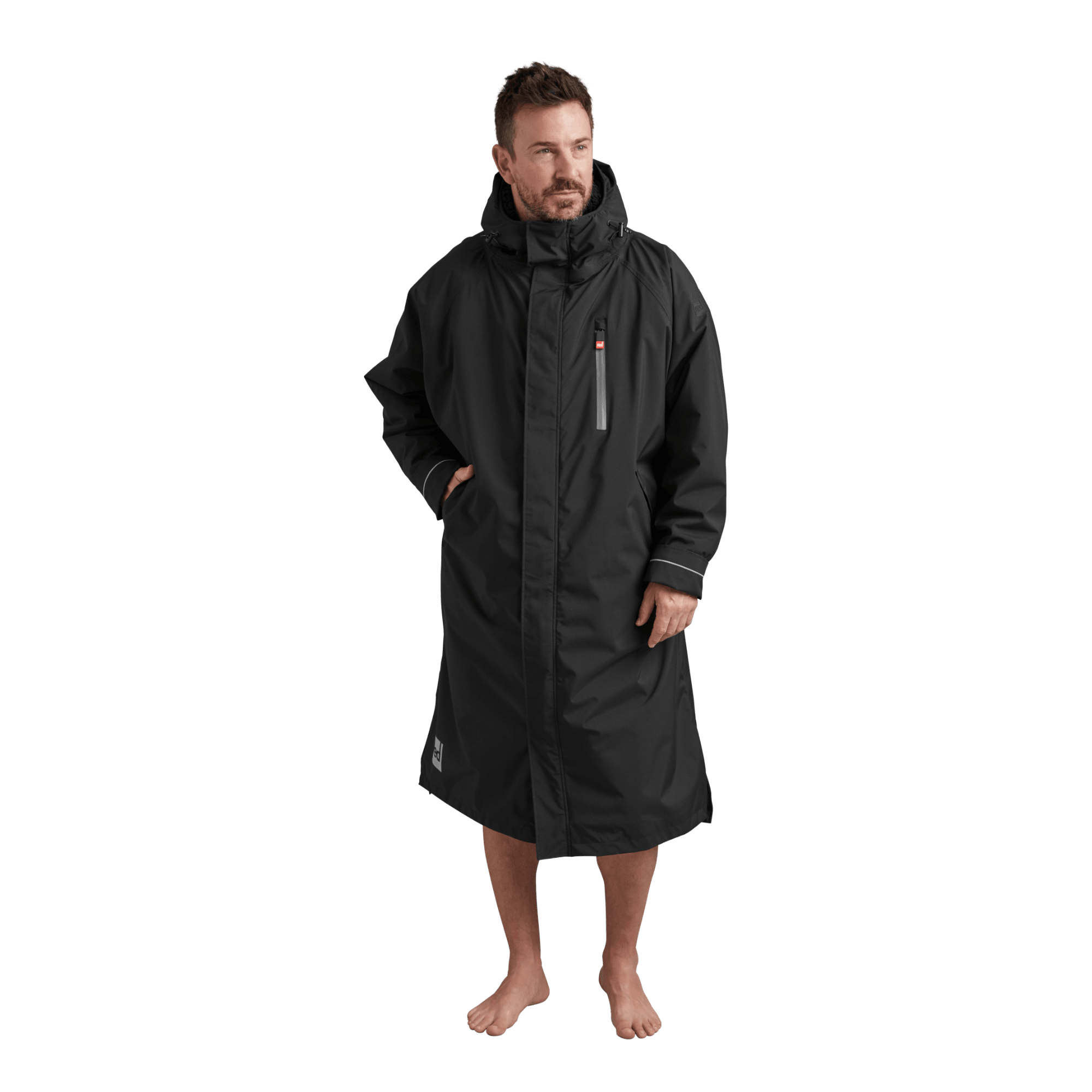 Men's Long Sleeve Dry Waterproof Changing Robe Alter Evo Pro-Black ...