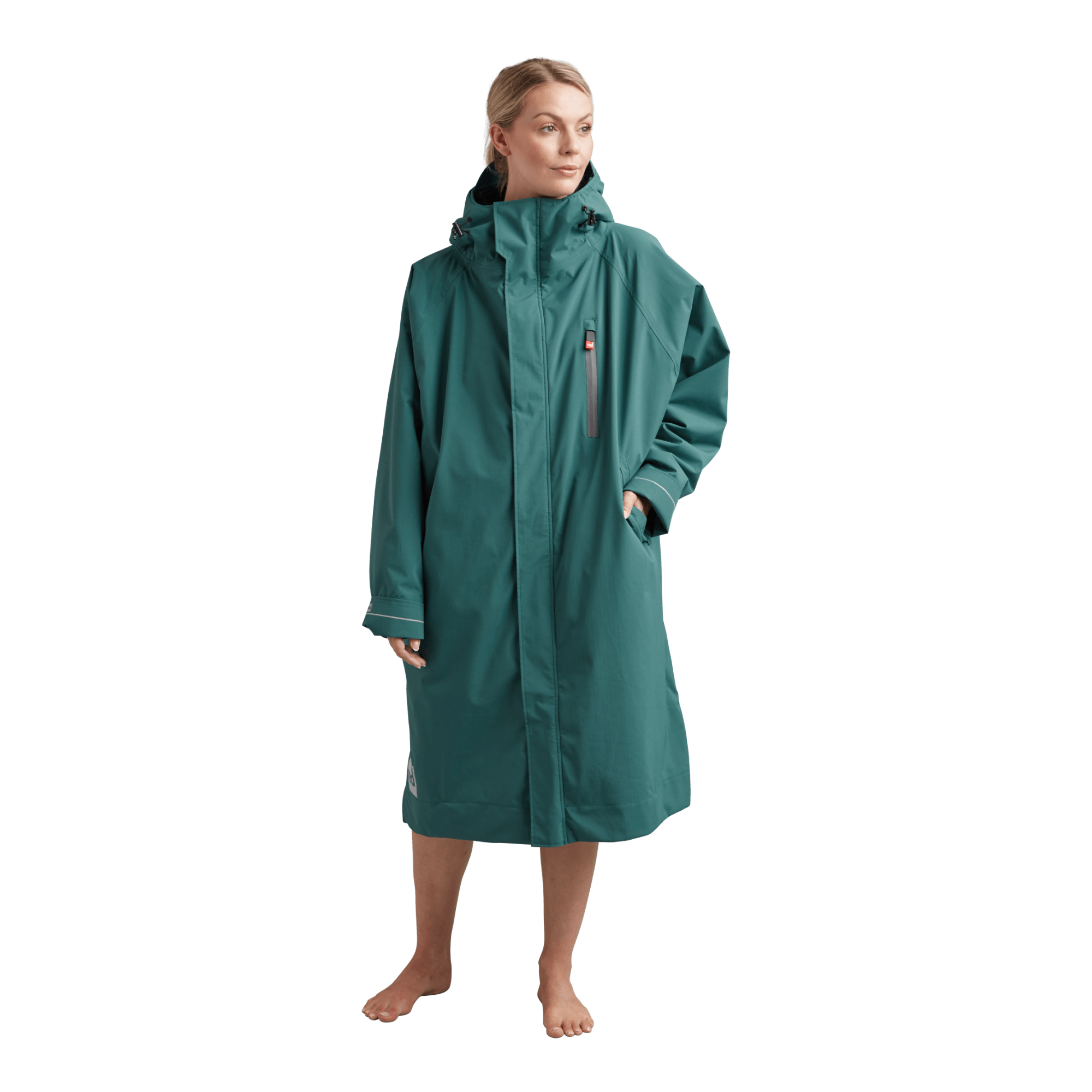 Women's Long Sleeve Dry Waterproof Changing Robe Alter Evo Pro-Teal ...