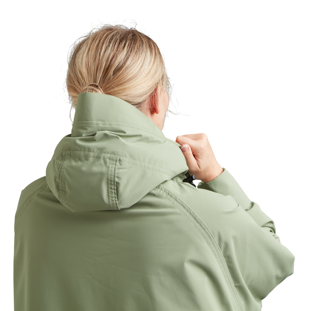 Women's Long Sleeve Dry Waterproof Changing Robe Alter Evo-Sage Green ...