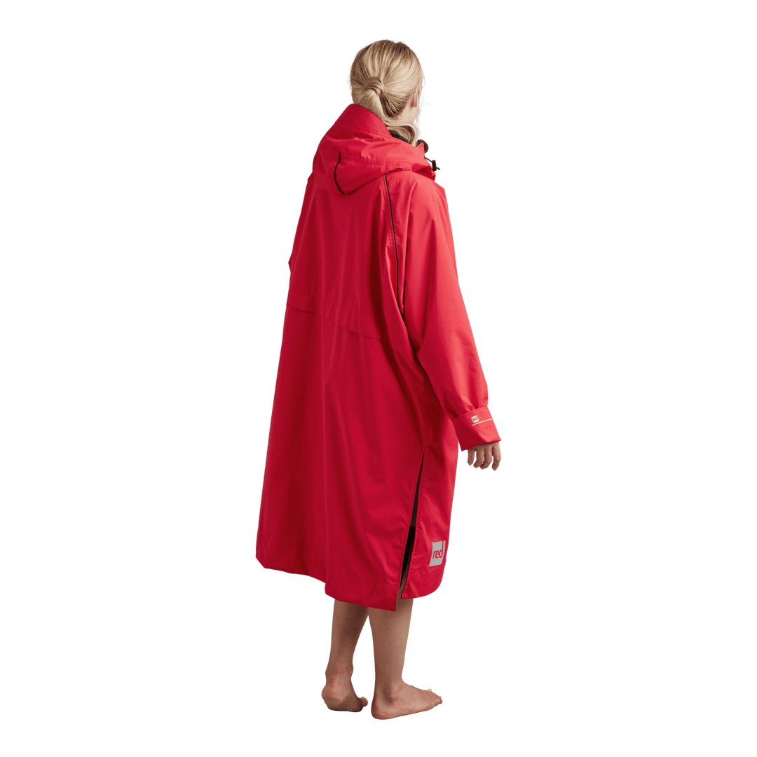 Women's Long Sleeve Waterproof Dry Changing Robe Alter Evo Pro-Red ...