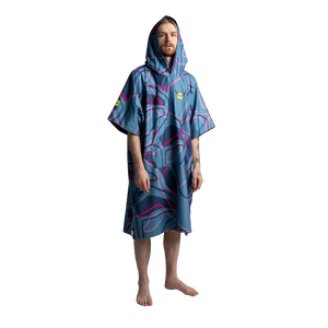 Red Equipment Men's Quick Dry Microfibre Poncho Changing Robe - Pattern ...
