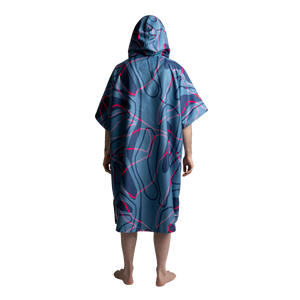 Red Equipment Men's Quick Dry Microfibre Poncho Changing Robe - Pattern ...