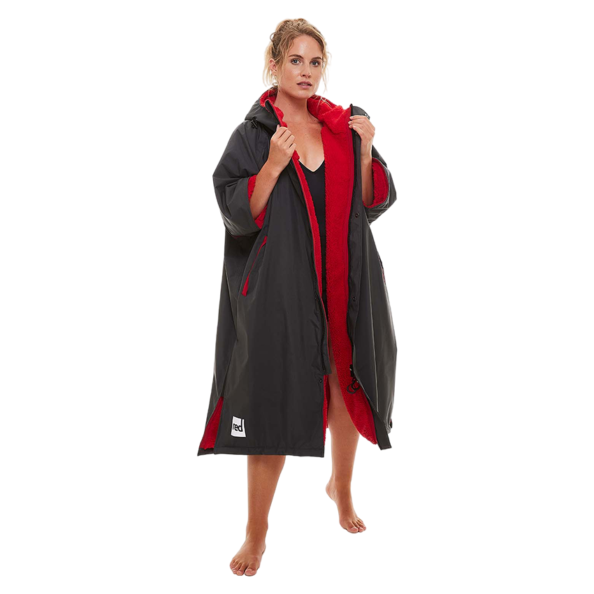 Red Original Women's Short Sleeve Pro Dry Change Robe EVO - Grey