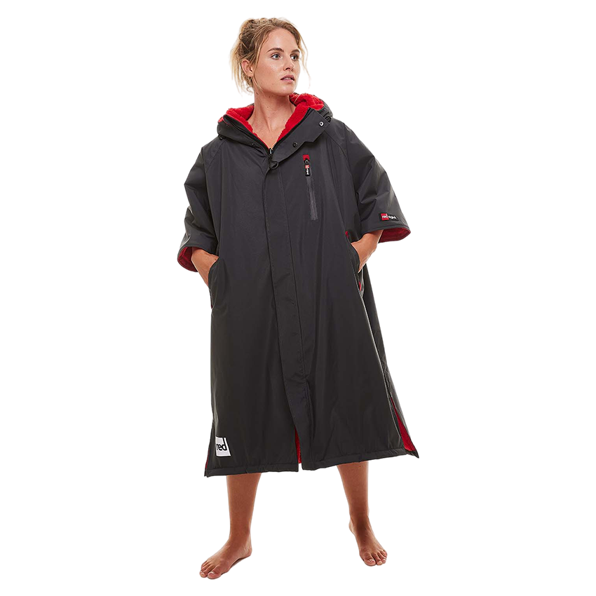 Red Original Women's Short Sleeve Pro Dry Change Robe EVO - Grey